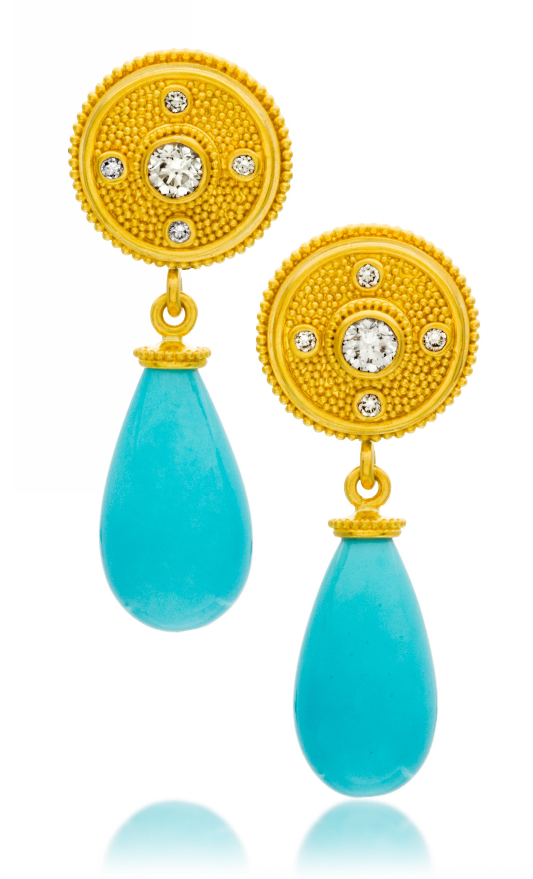 Greek Diamonds and Turquoise » Rutledge Jewelry
